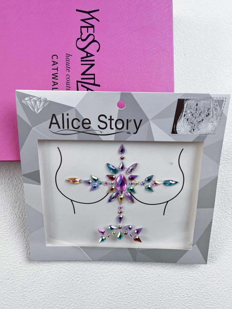 Carnival body stickers chest stickers face drill stickers acrylic drill ...