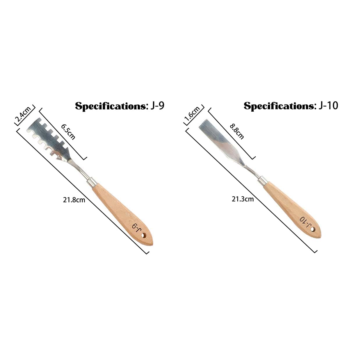 10pcs Single Different Shaped Painting Knives Set For Oil Painting ...