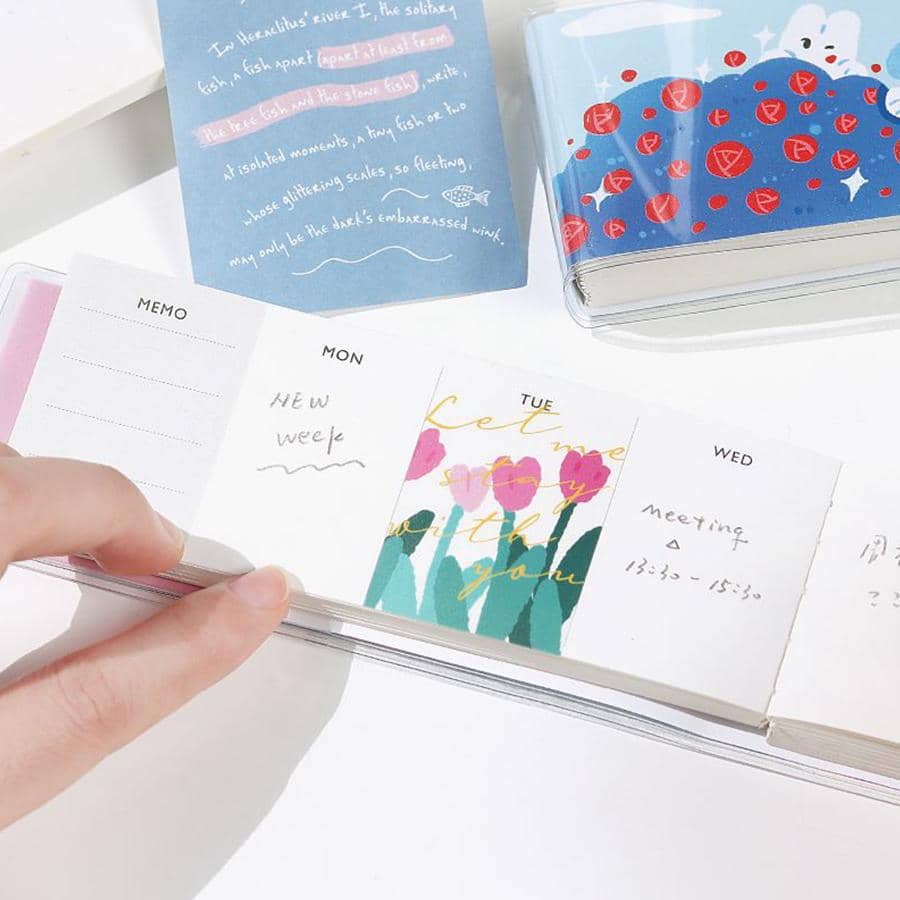 128 Sheets Cartoon Cute Notebook For Journaling And Notetaking | SHEIN USA