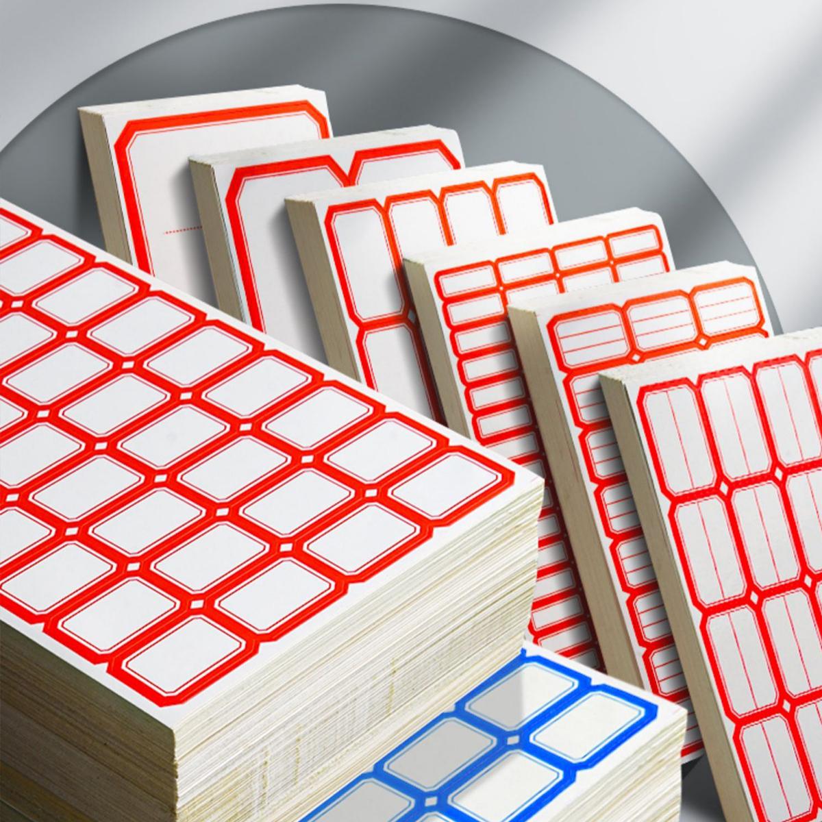 Self-adhesive Non-drying Sticker Labels, Stationery For Office Use ...