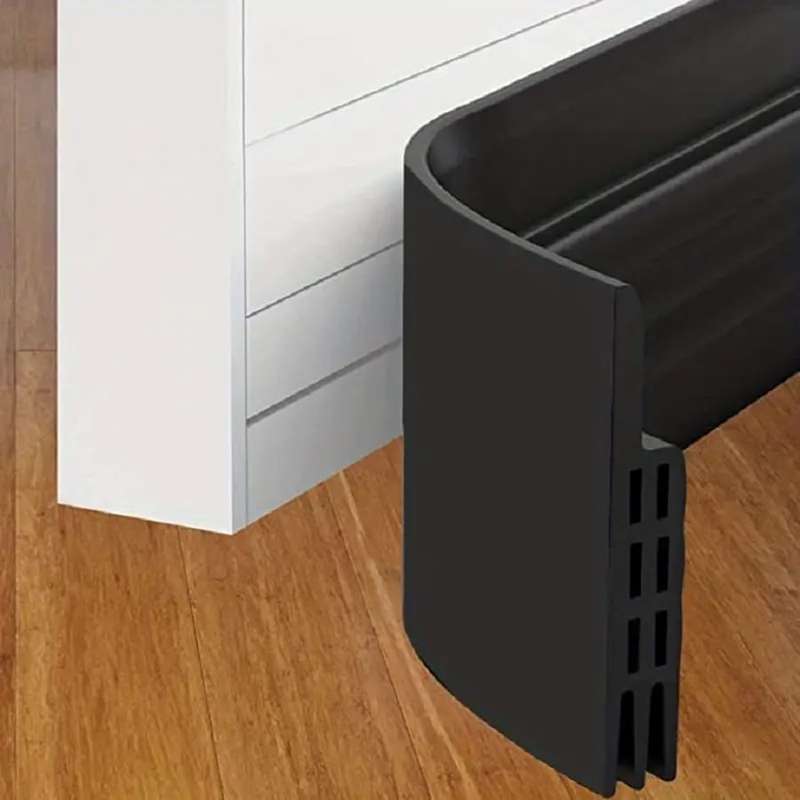 1 Meter Door Bottom Sealing Strip, Wooden Door Sound Insulation Strip ...