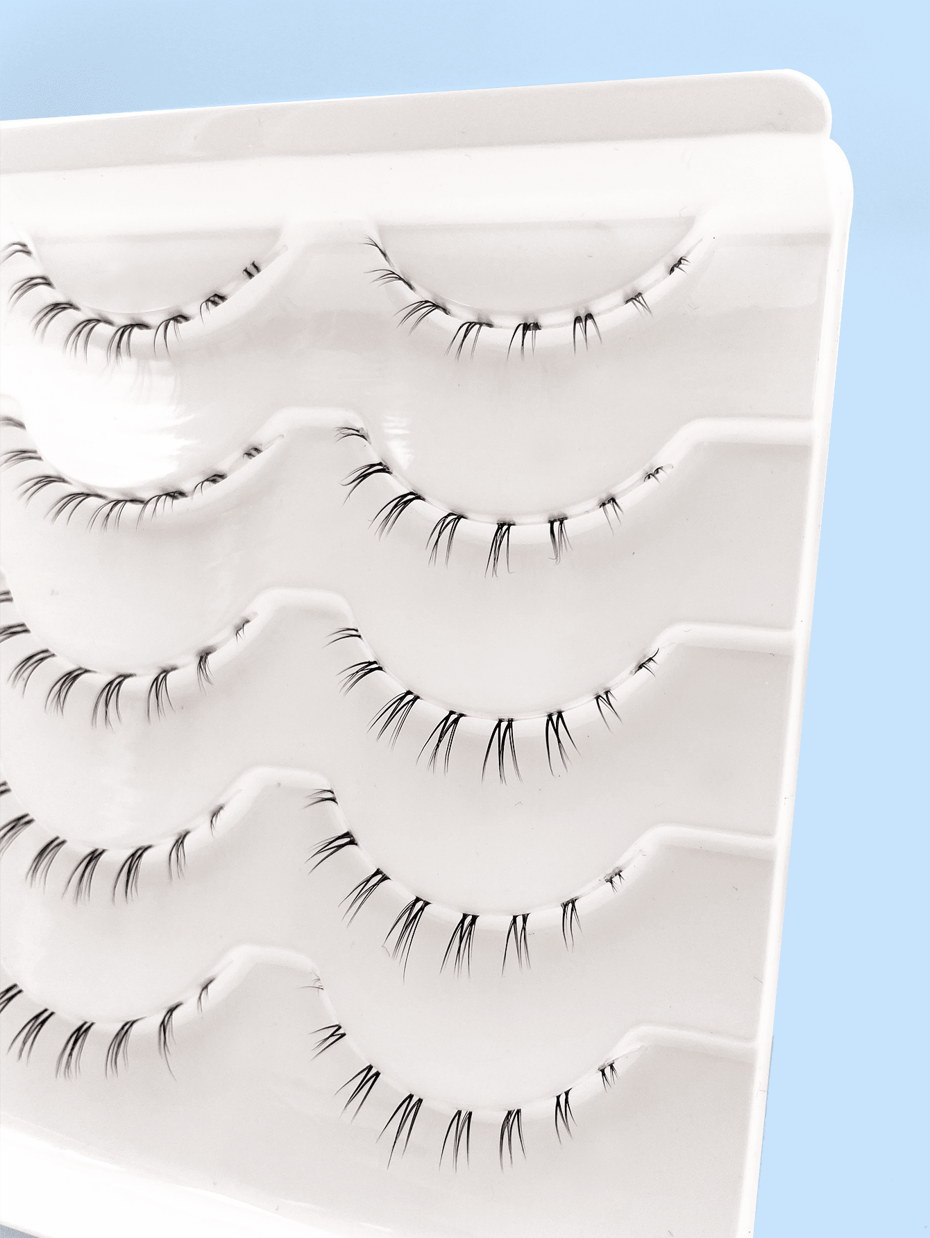 Ensemble De 5 Paires D'extensions De Cils Inférieurs, Faux-cils ...