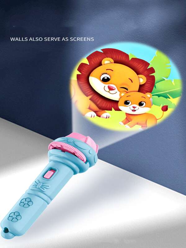 Cartoon Projection Flashlight Toy For Kids, Educational & Puzzle Toy ...