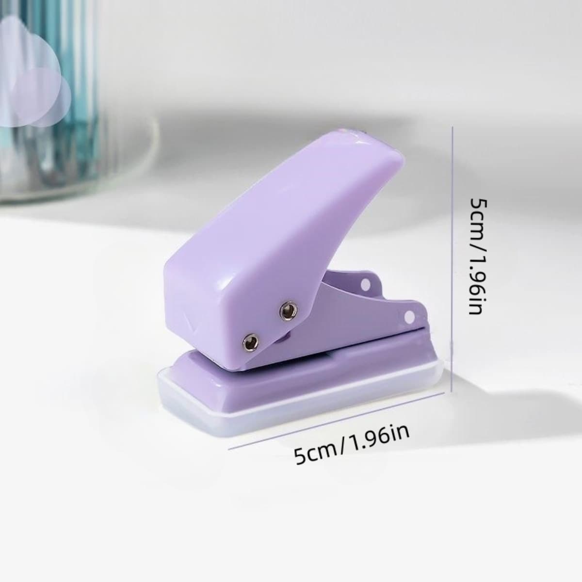 Mini Single Hole Puncher For Students Stationery, Round Hole Manual ...