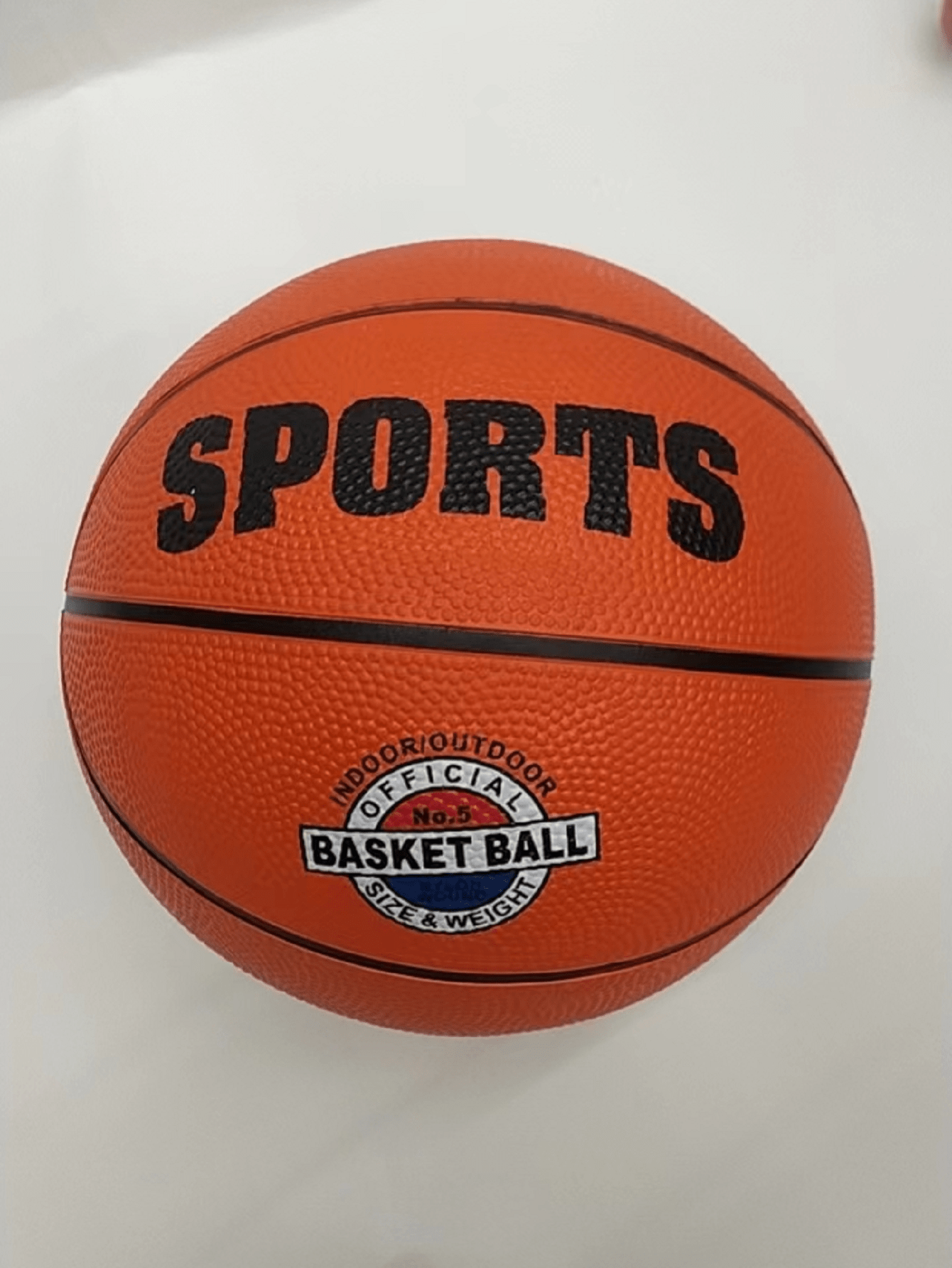 Size 5 Rubber Basketball | SHEIN USA