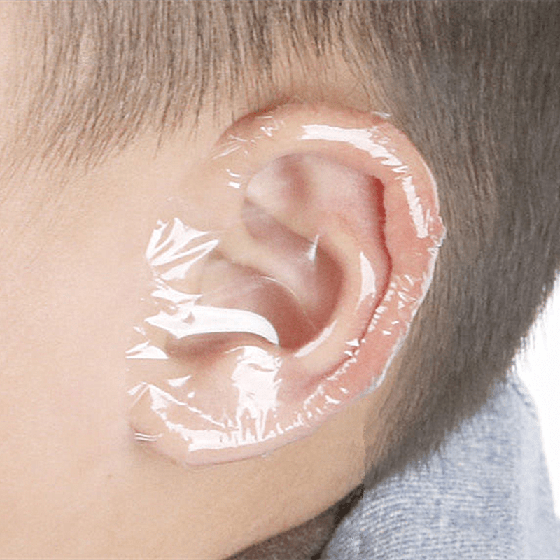 20pcs Disposable Ear Covers Waterproof Earplugs For Swimming, Bathing ...