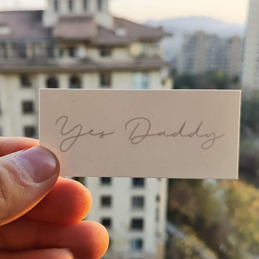 Yes Daddy Temporary Tattoos, Long Lasting Small Tattoo Stickers For ...