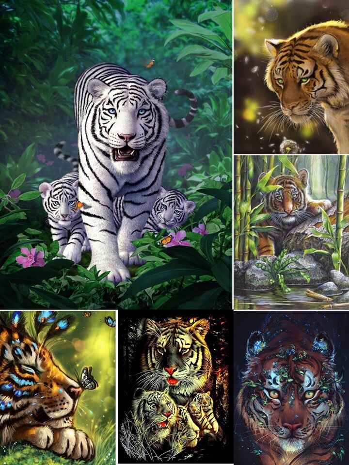 Simple Tiger Design