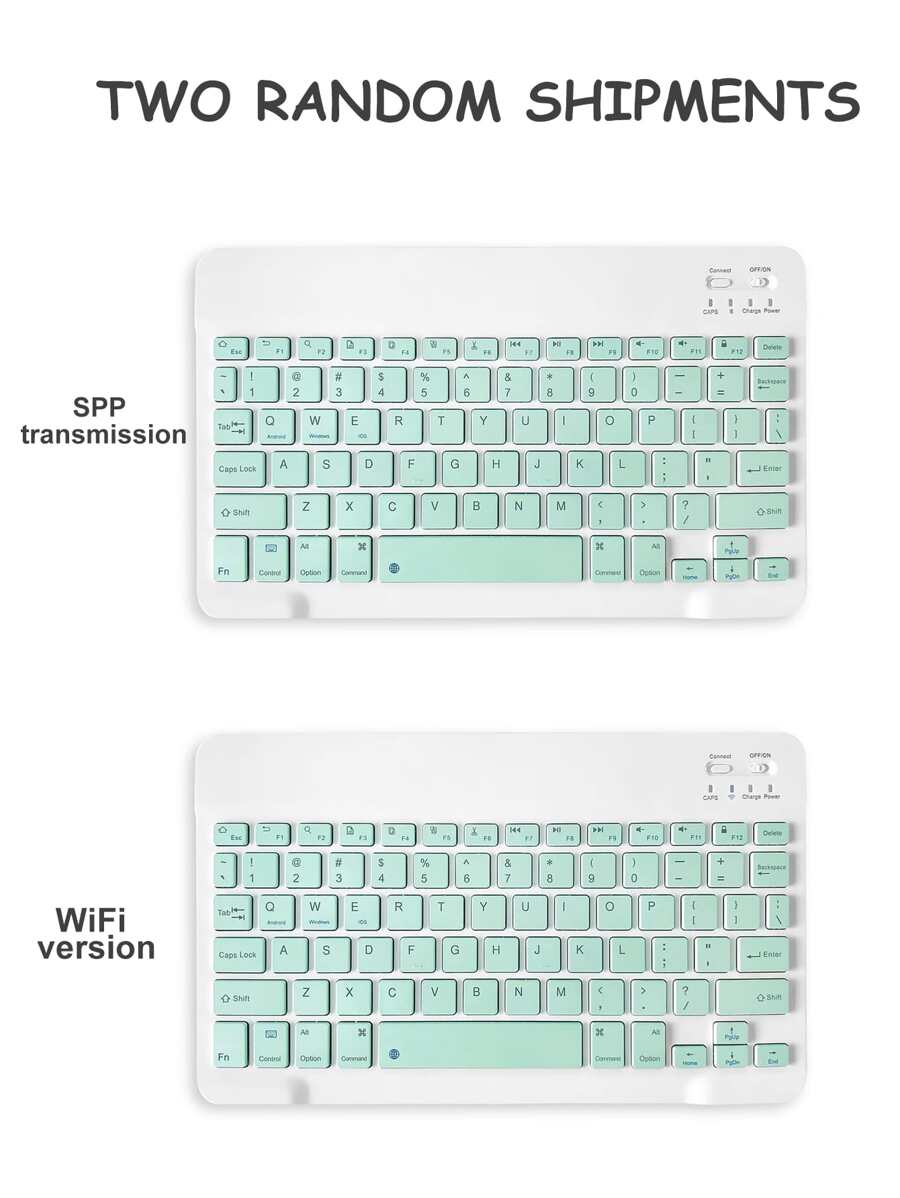 10-inch Wireless Square Key Keyboard + Usb Interface Wireless Mouse ...