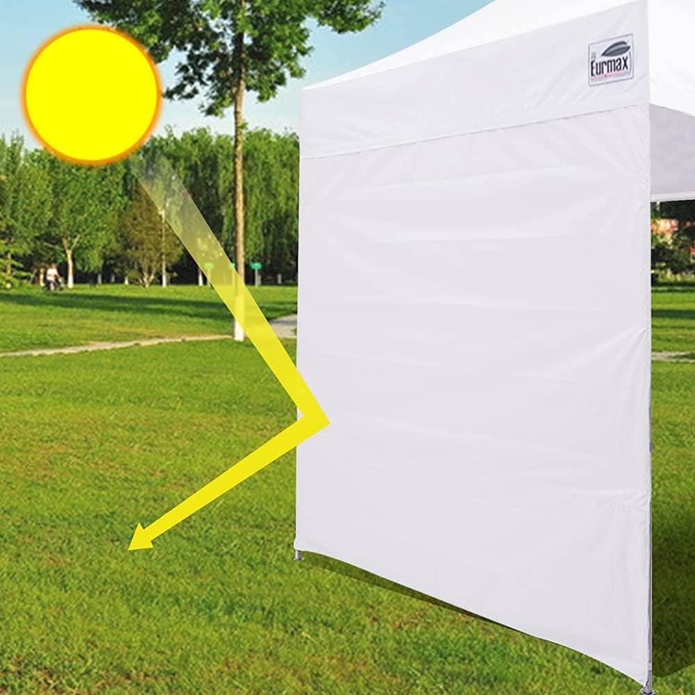 Instant Canopy SunWall Event Shelter Canopy Wall Sidewall for Pop Up ...