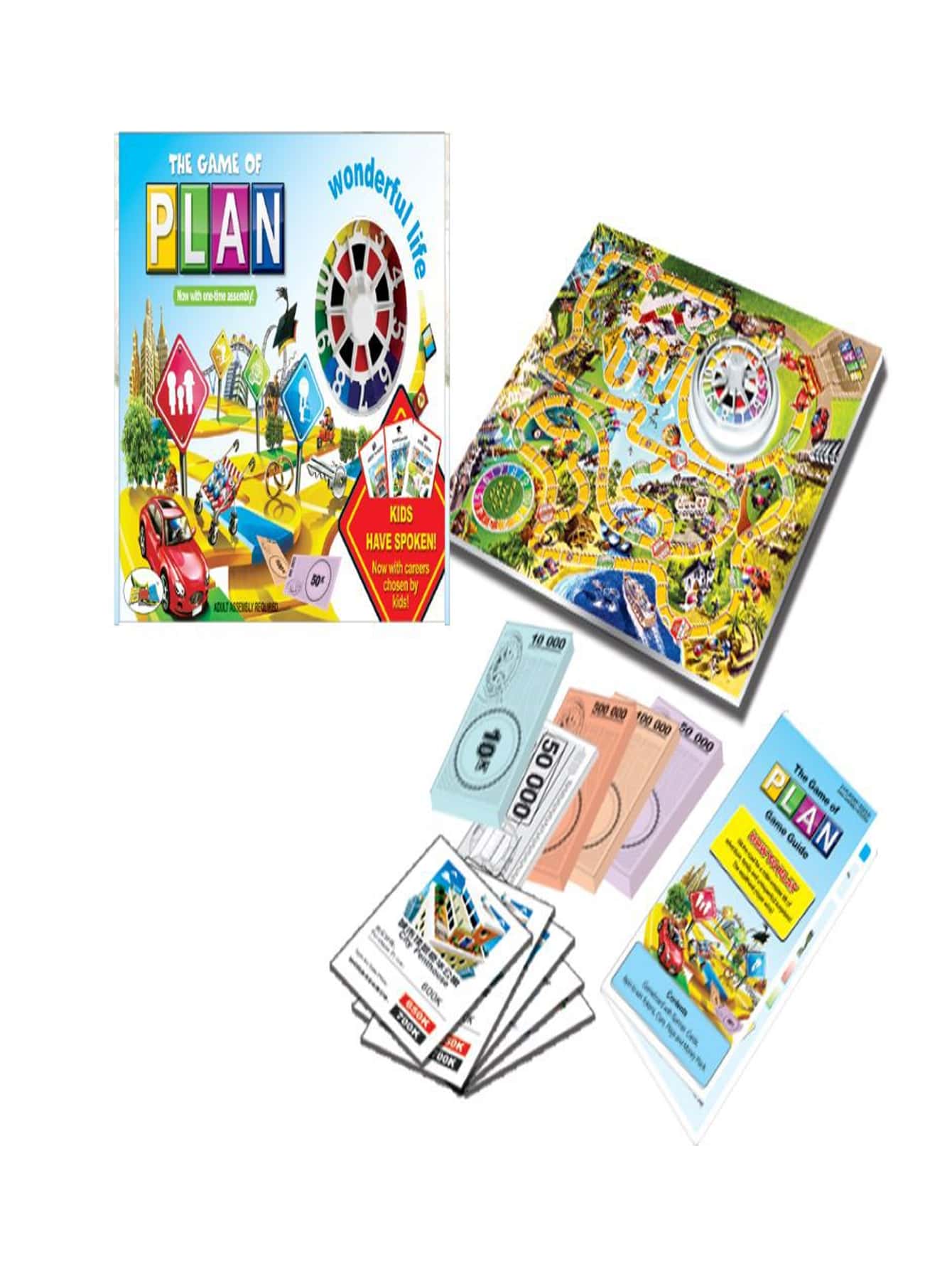 Monopoly Life Journey Card Board Game Set | SHEIN