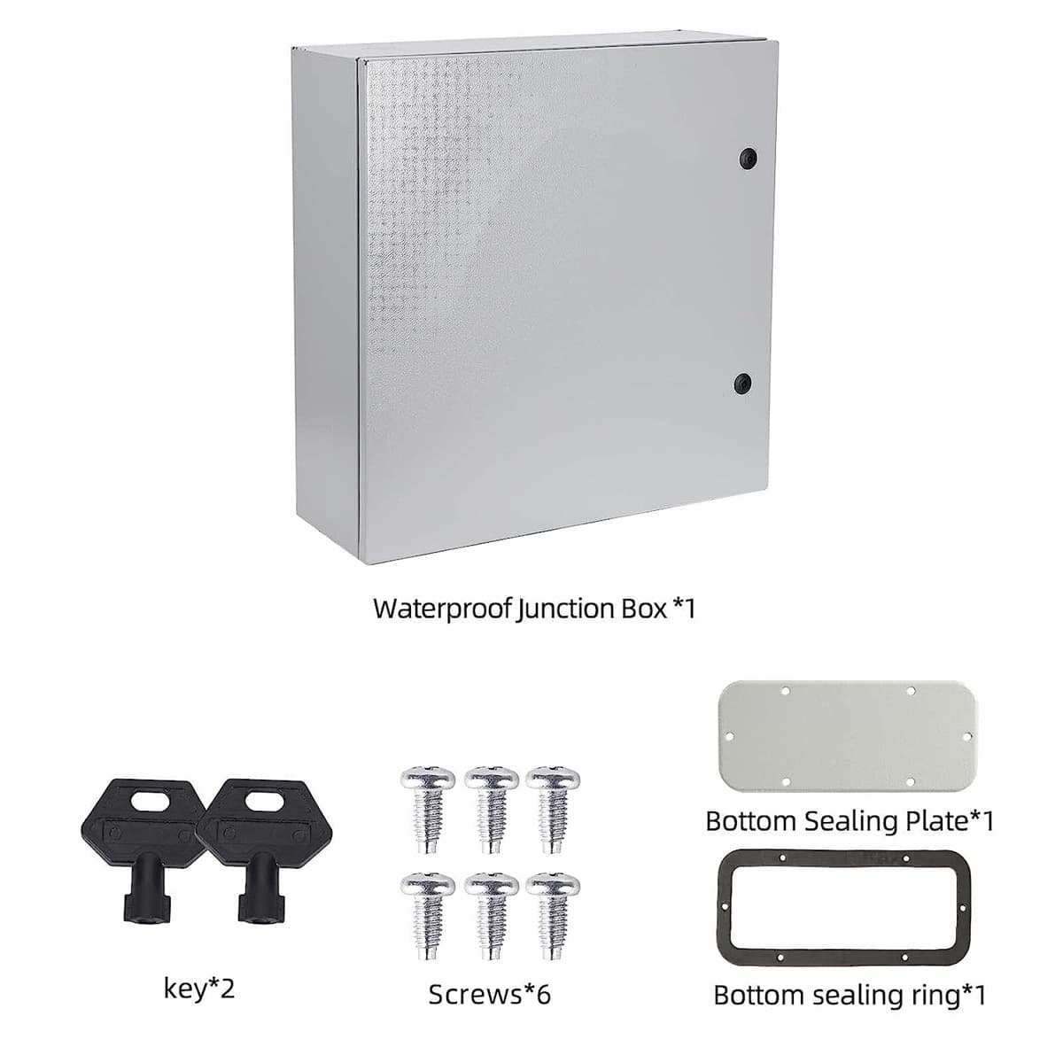 NEMA Steel Electrical Box, IP66 Waterproof & Dustproof, Outdoor/Indoor ...