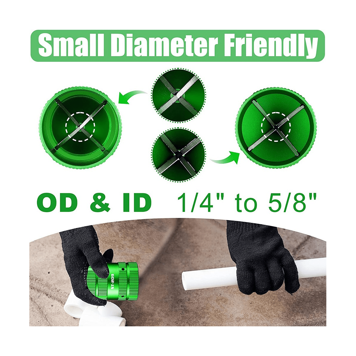 Pipe Reamer Tool [Plumbers Efficient Helper] Deburring Tool for Copper ...