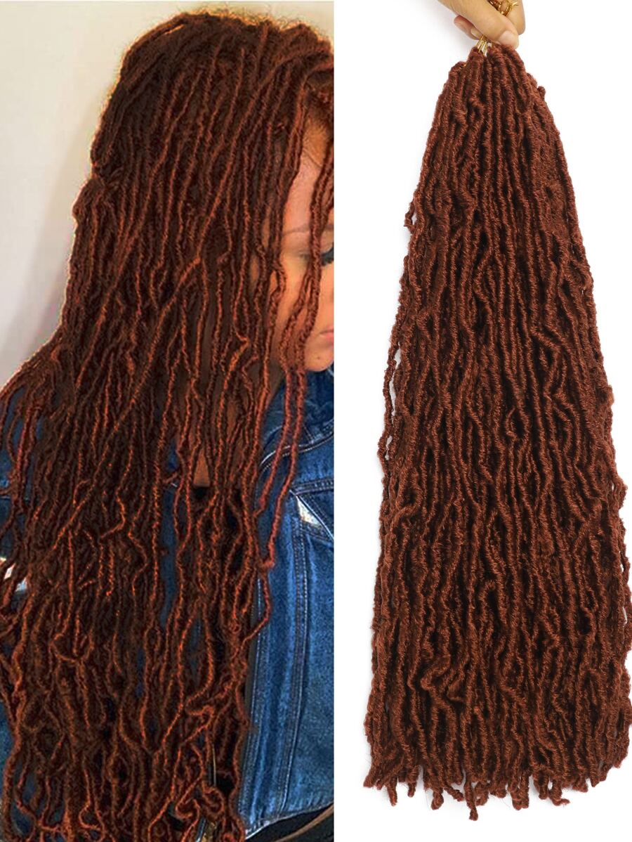 6 Packs Soft Locs Crochet Hair, Pre Looped Faux Locs Crochet Braids ...