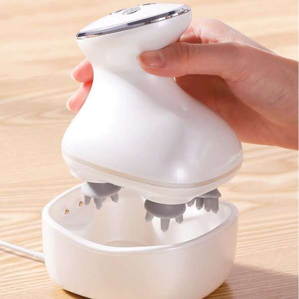 Electric head massager, home health massage machine, wet and dry ...