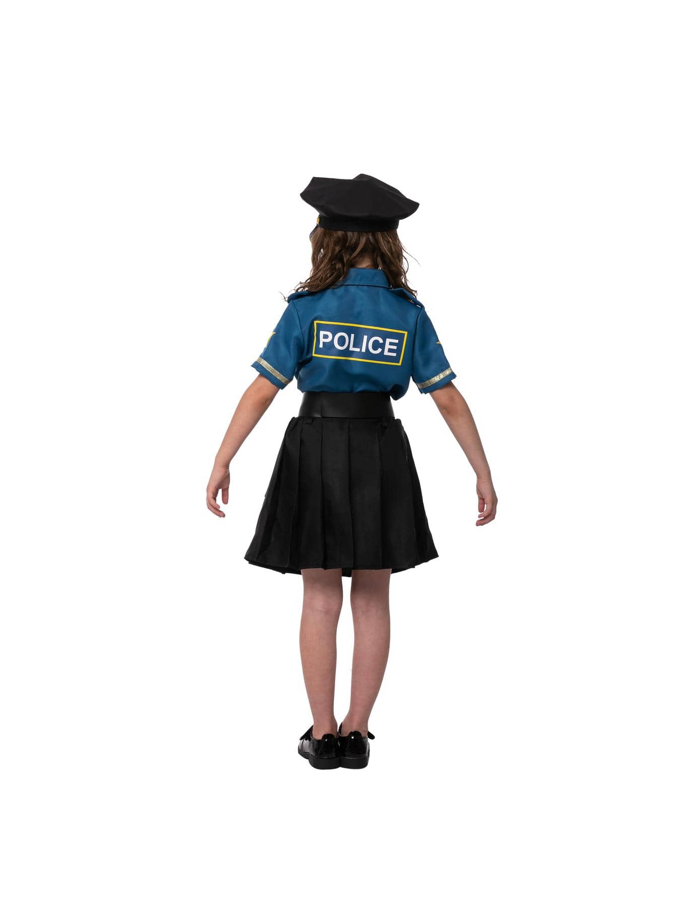 Spooktacular Creations Police Officer Costume For Kids In Light Blue ...