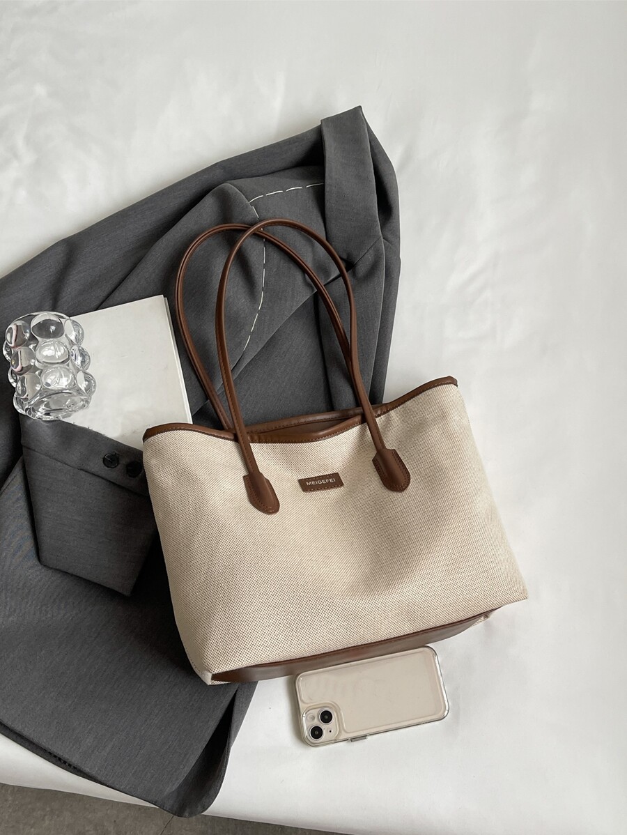 High Capacity Color Counter Tote College Class Shoulder Bag ...