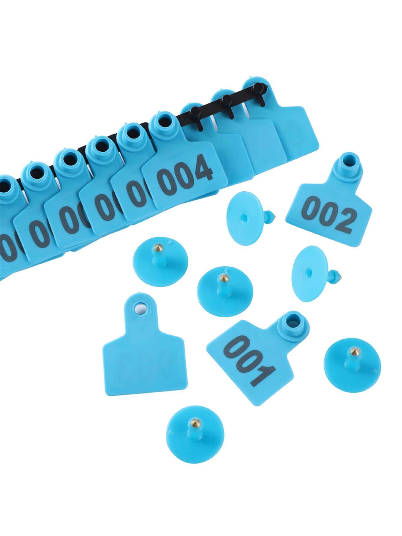 100pcs Tpu Material Ear Tag For Livestock Identification, With Numbers ...