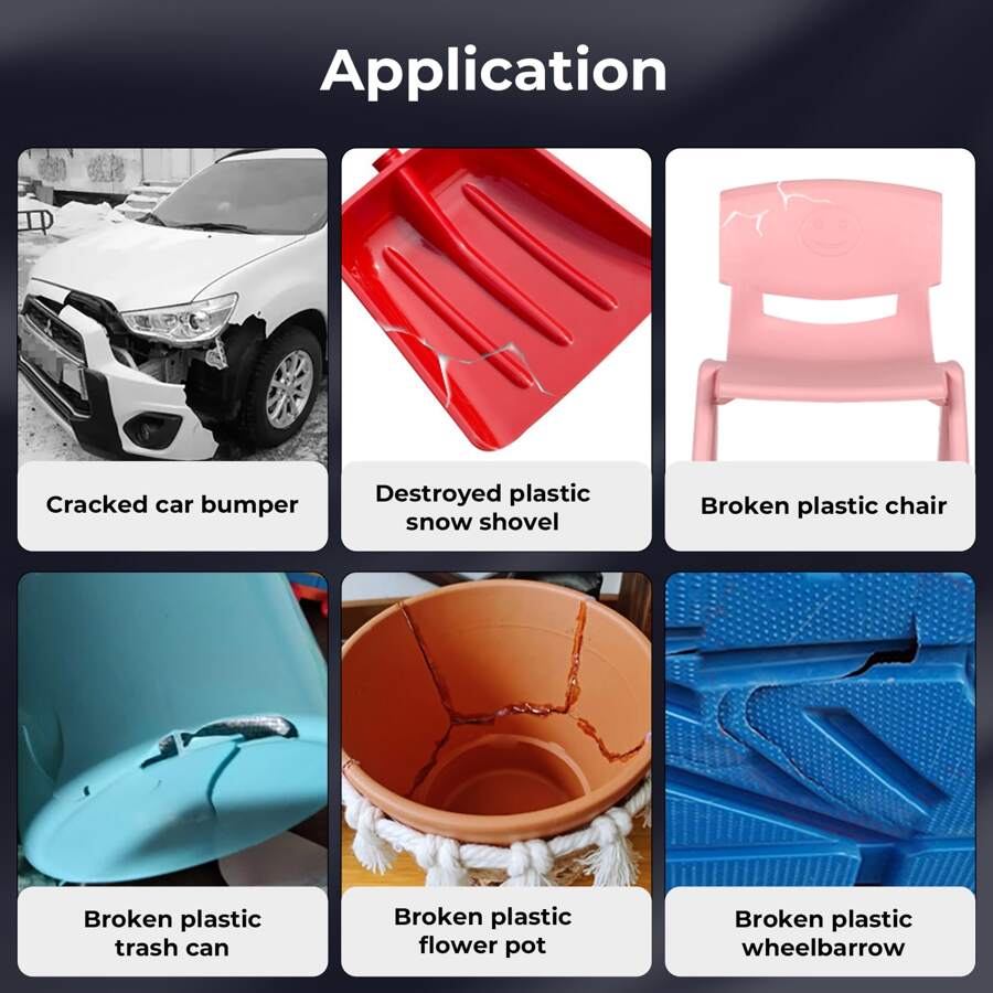 70W Red Plastic Welder, Plastic Repair Kit with 4 Types of Staples for ...