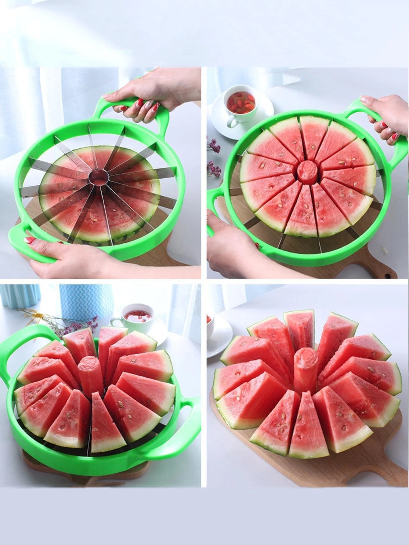1pc Multifunctional Stainless Steel Watermelon Slicer For Home Use ...