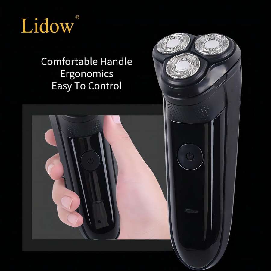 Rechargeable Electric Triple Head Shaver For Men | SHEIN UK