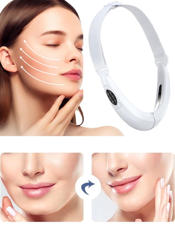 Facial Lifting Device Led Photon Therapy Face Slimming Vibration ...