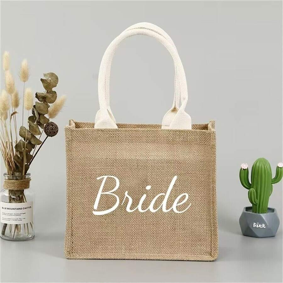 Wedding / Engagement / Honeymoon / Anniversary / Wife Gift Bride Burlap ...