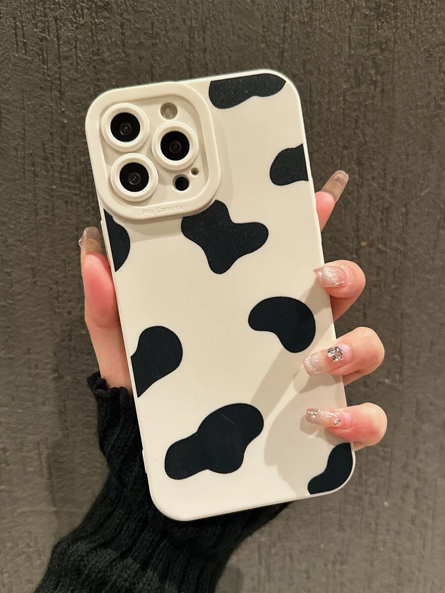 Cow Pattern Phone Case | SHEIN USA