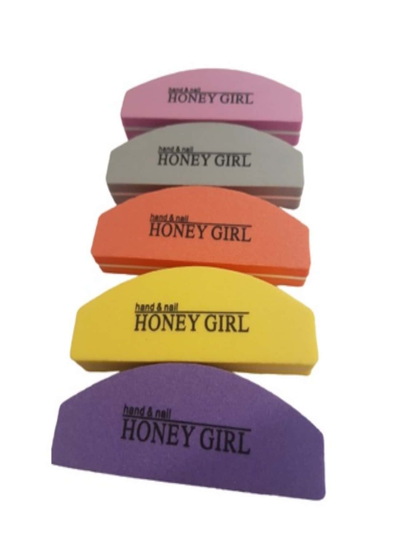 Kit Com 20 unidades MINI LIXA BUFFER BUMERANGUE FECHA POROS COLORIDO ...