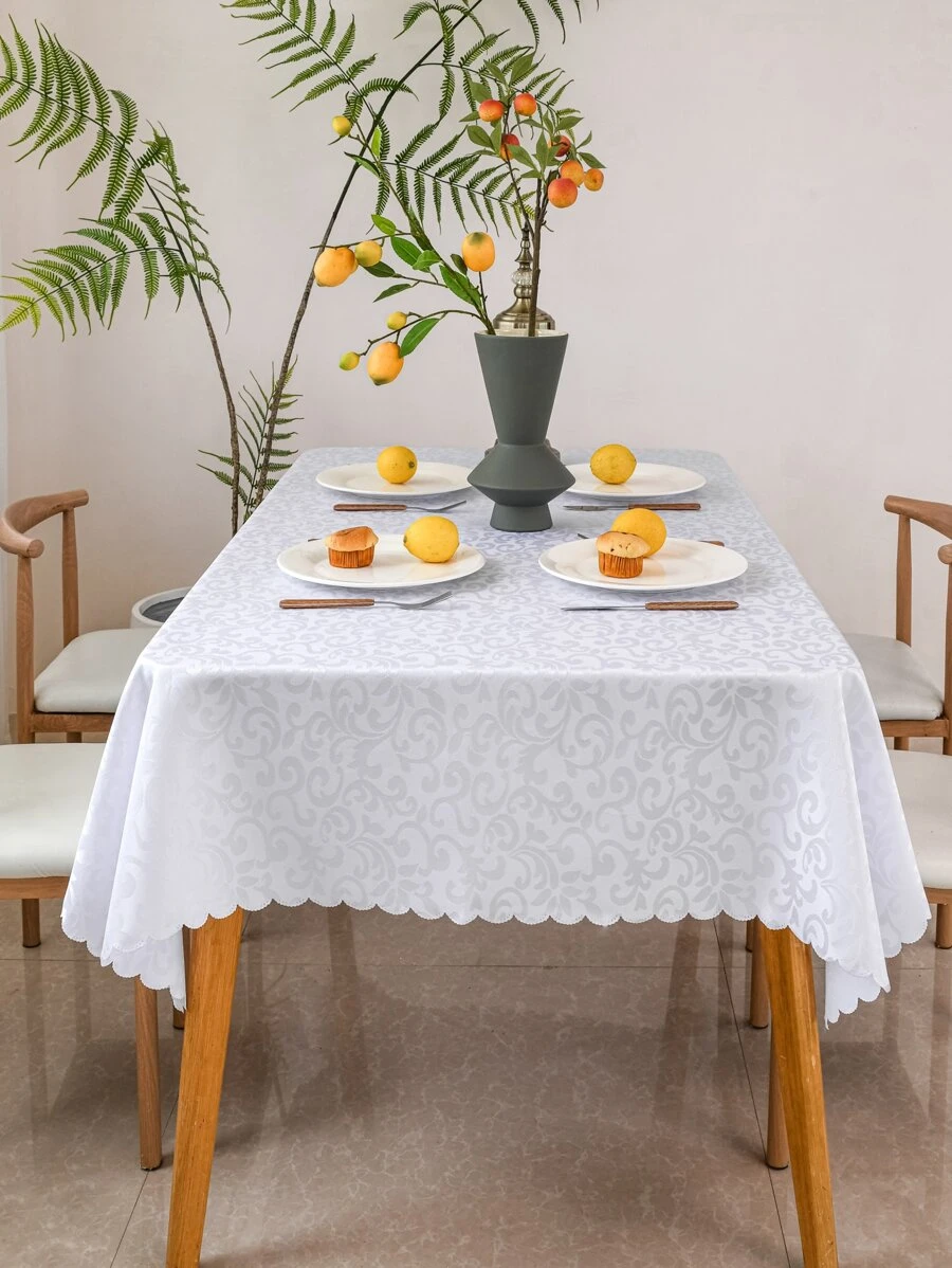 Bleached Double Crochet Tablecloth | SHEIN USA