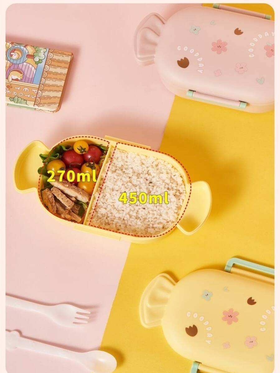 Lunch Box With Sweet Design For Children Cute Pretty Airtight | SHEIN USA