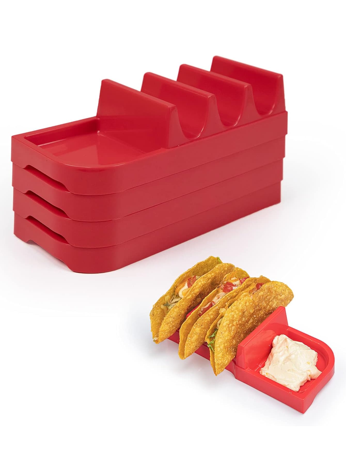 1 st Taco Houder Stands Plastic Taco Shell Houder Taco Rekken Voor ...