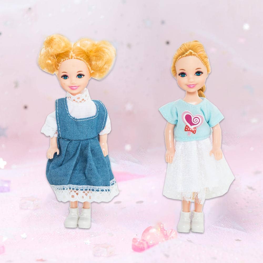 10 Sets 5 Inch Dolls Mini Dolls Include 10 Pieces Girl Dolls, 10 Sets ...