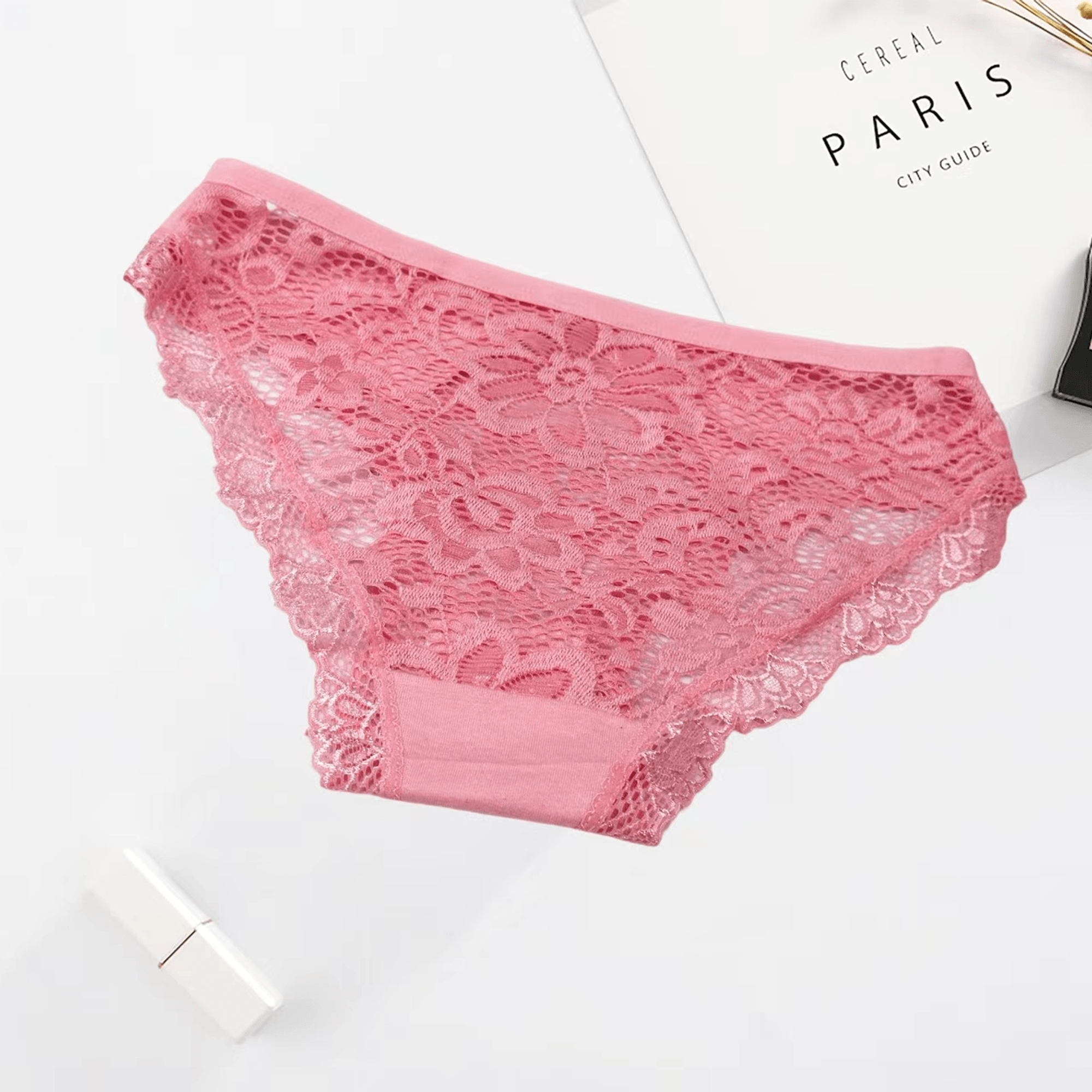 Interior Sexy de Ganchillo Panty out Bragas de Encaje Hollow para ...