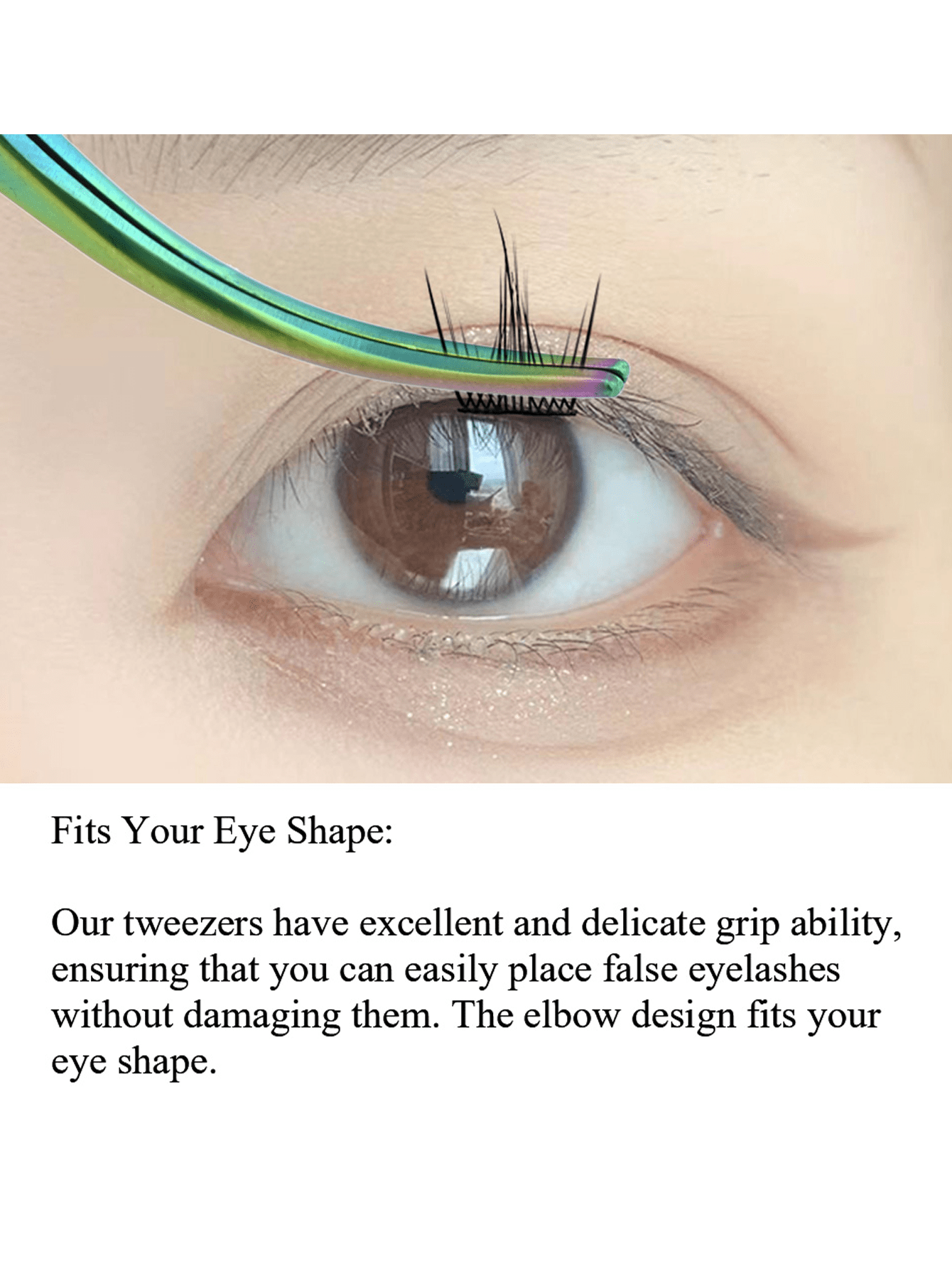 1 Set T50 C Curl Cluster Lashes Eyelash Tweezer Brush Glue Adhensive