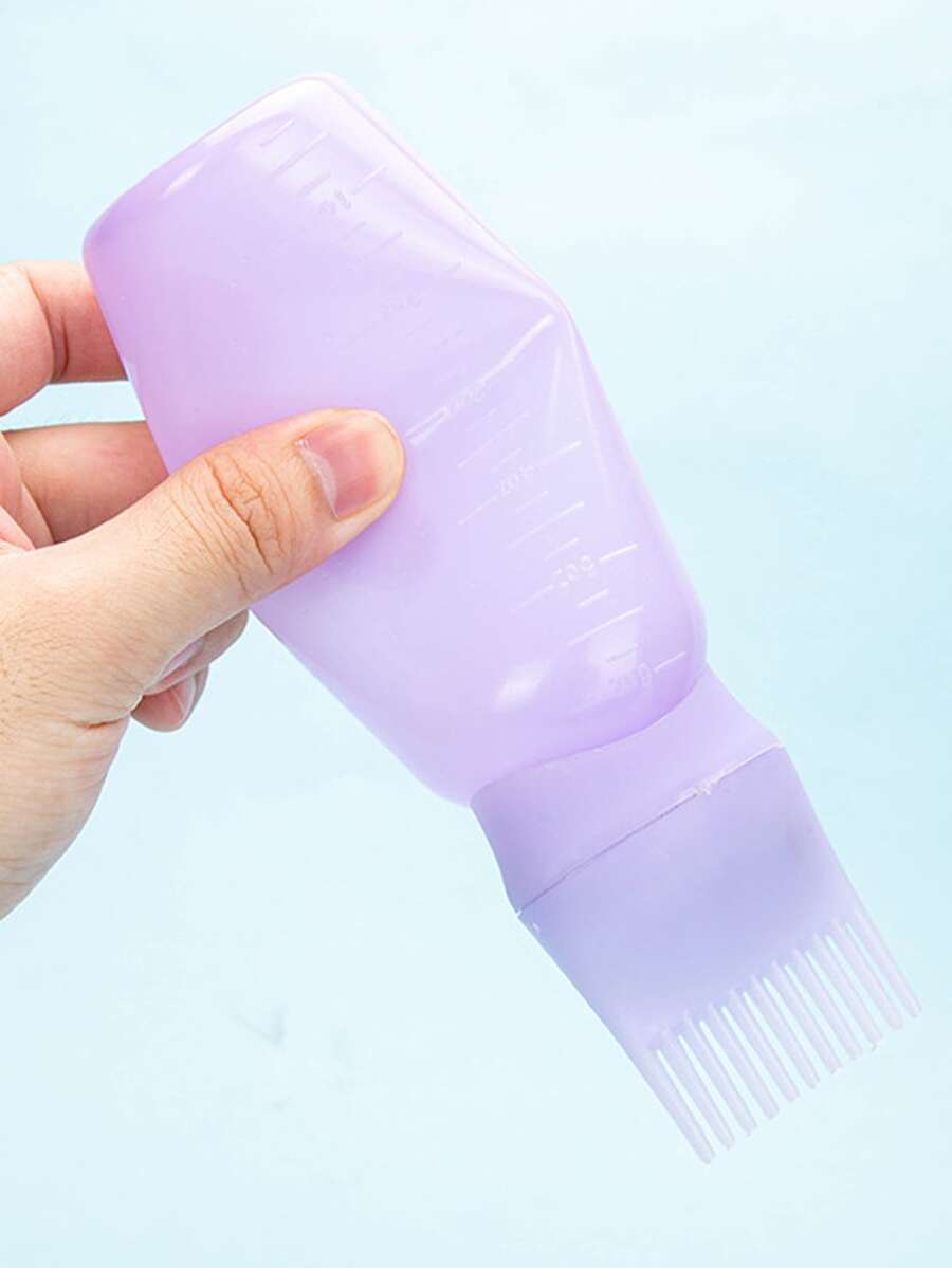 Hair Color Comb Applicator Bottle With 120ml Dye Cream Purple | SHEIN USA