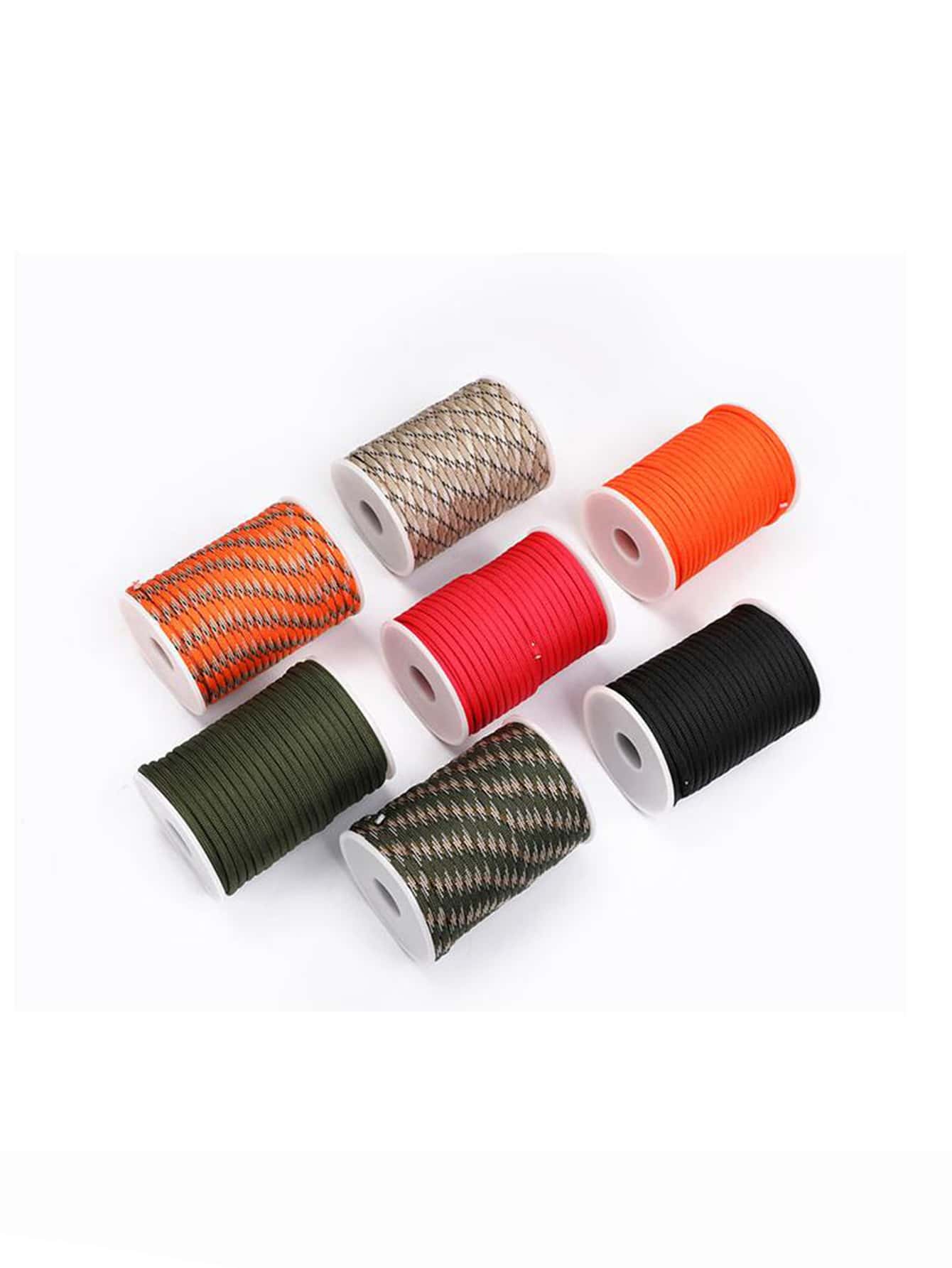 9-core Woven Spool Polypropylene 30m Paracord, Army Green | SHEIN USA