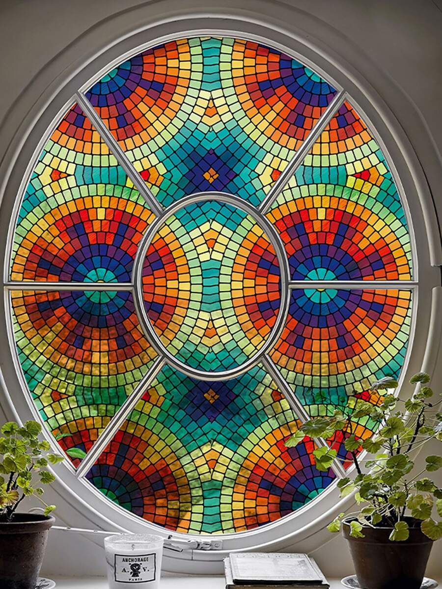 1 roll Glass sticker, waterproof window sticker, glass insulation film ...