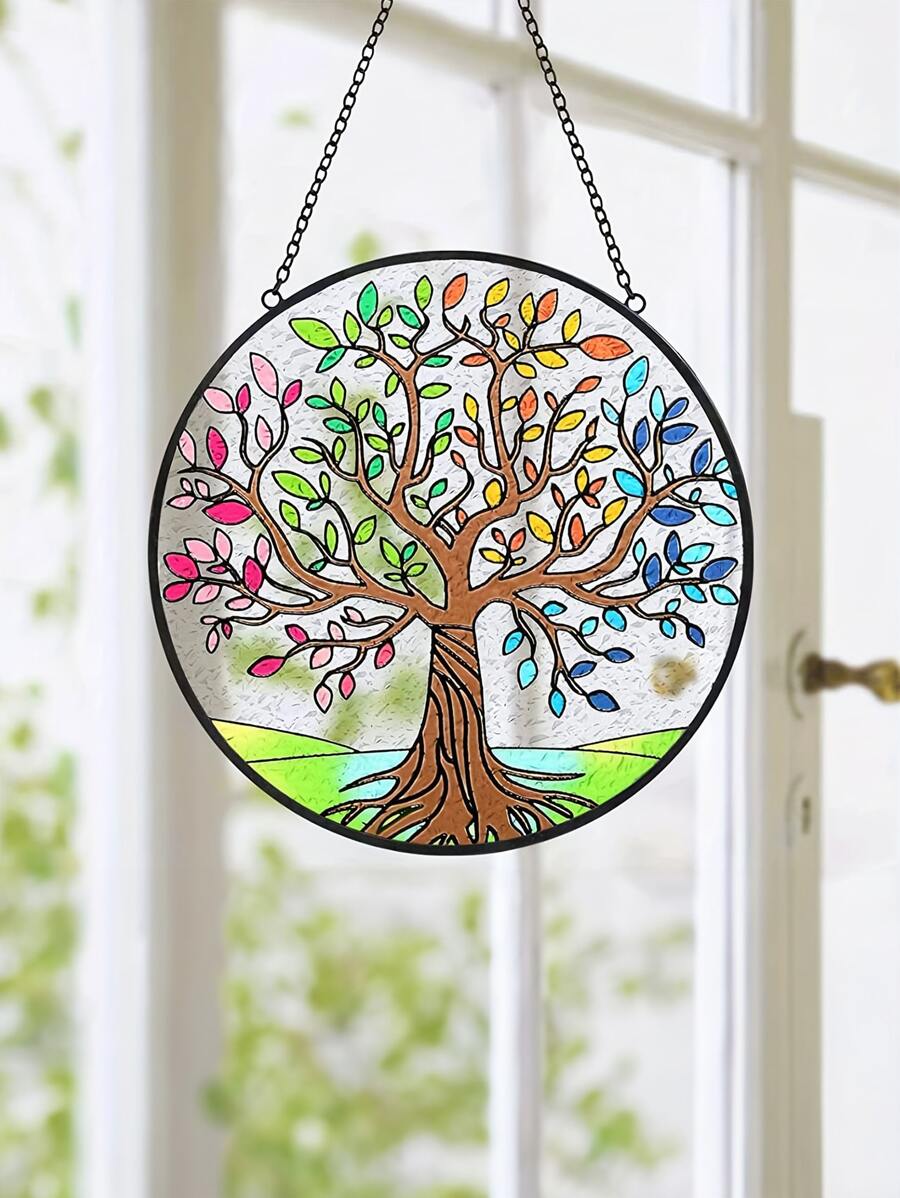 Tree of Life Window Catchers Daynet Home Decor Seasons Theme Window ...