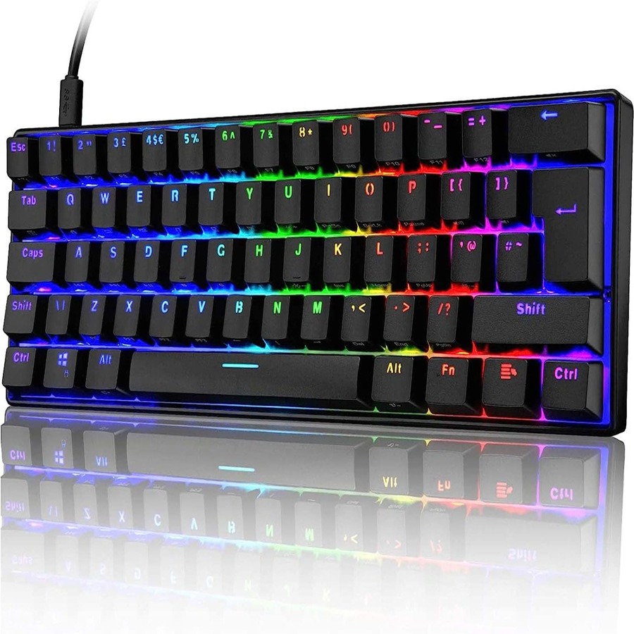 MK21 Portable 60% Mechanical Gaming Keyboard Untra-Compact Type-c Wired ... MK21 Portable 60% Mechanical Gaming Keyboard Untra-Compact Type-c Wired ...