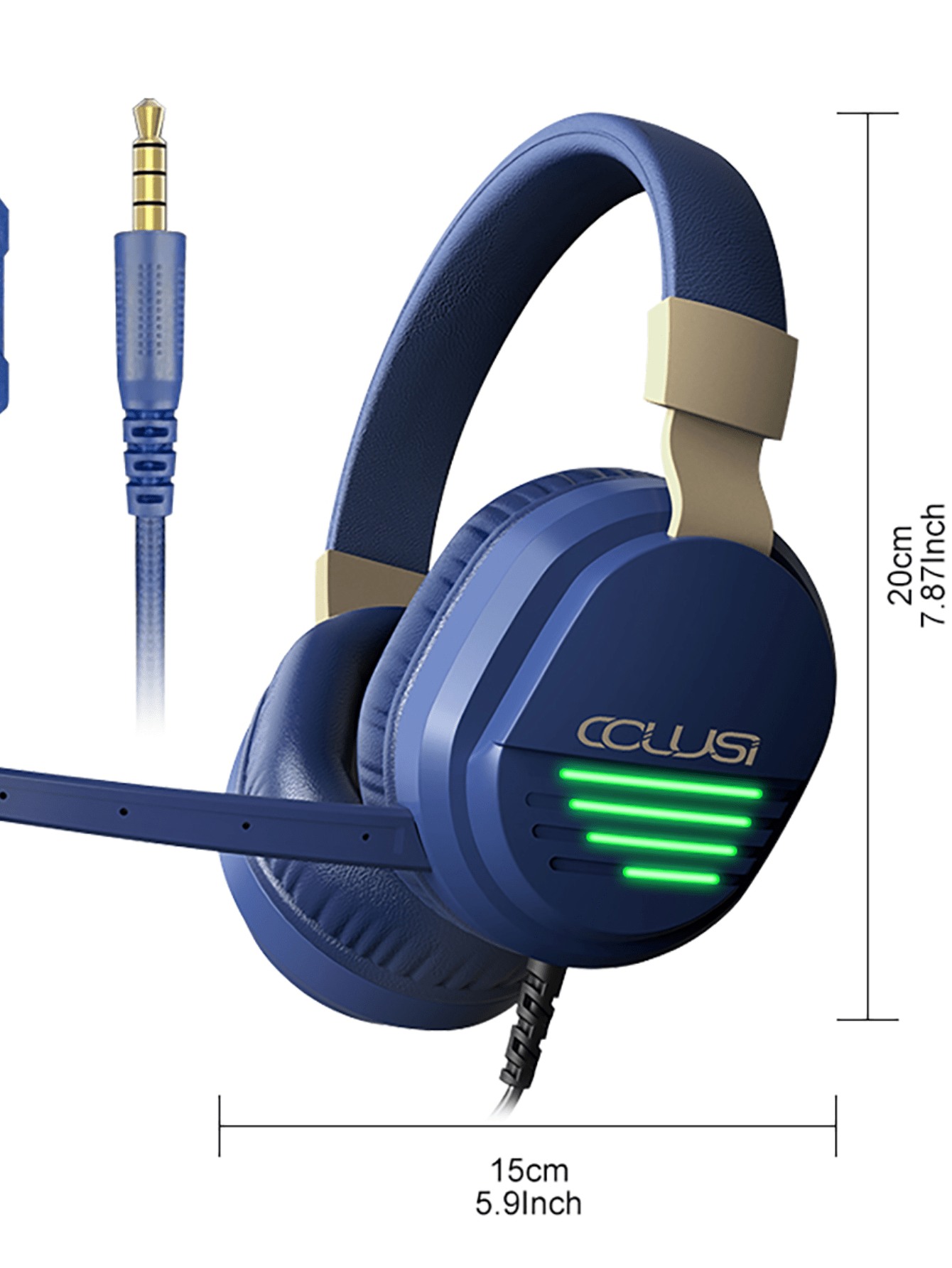 COLUSI Colusi CLS500 Gaming Headset with Microphone, Compatible with ...
