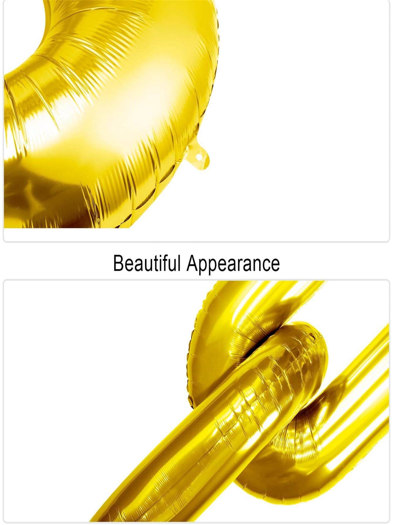 16 Inches 10pcs Foil Chain Balloons 80s-90s Hip Hop Retro Themed ...