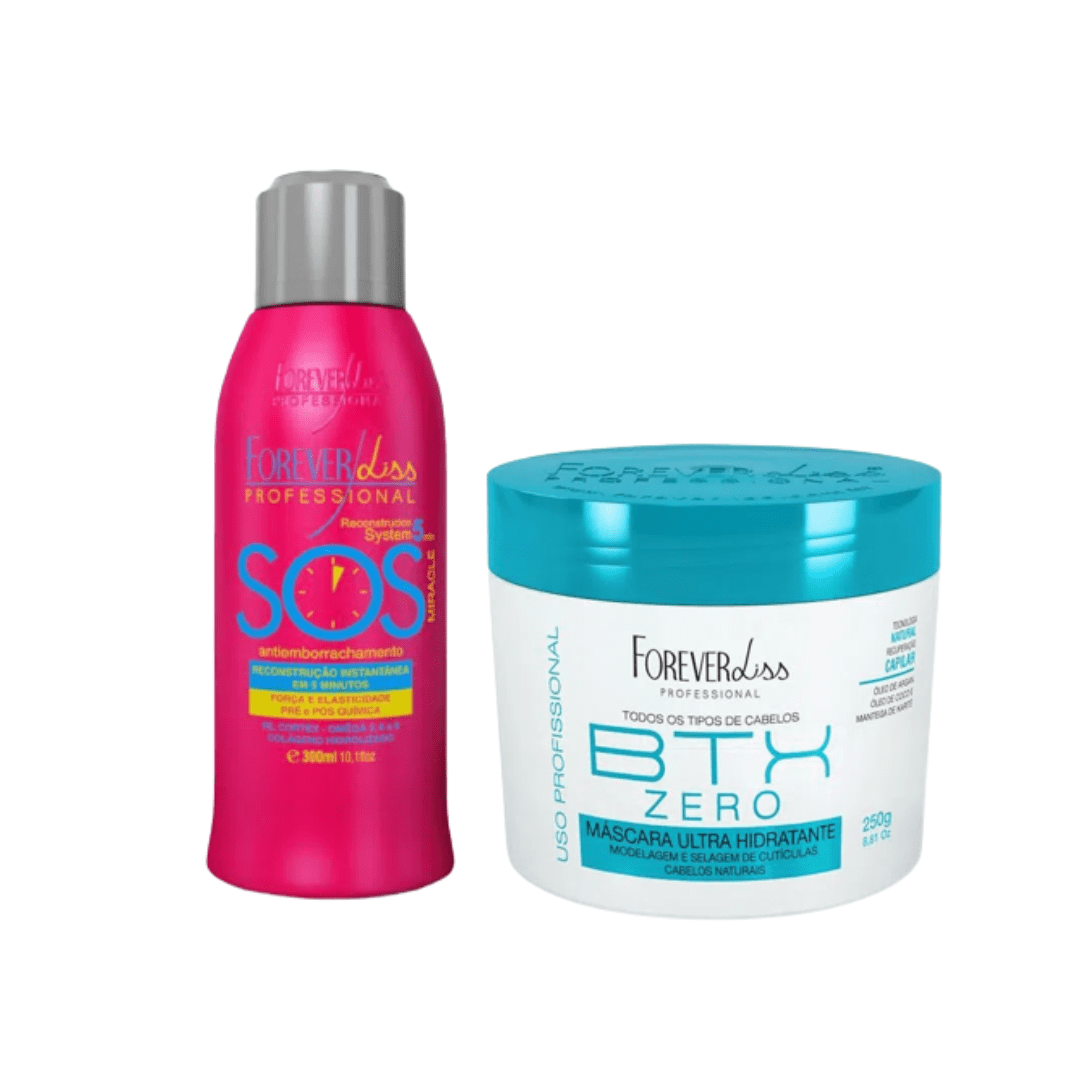 Kit Sos + Btx Zero Hidratação Profunda Forever Liss | SHEIN Brasil