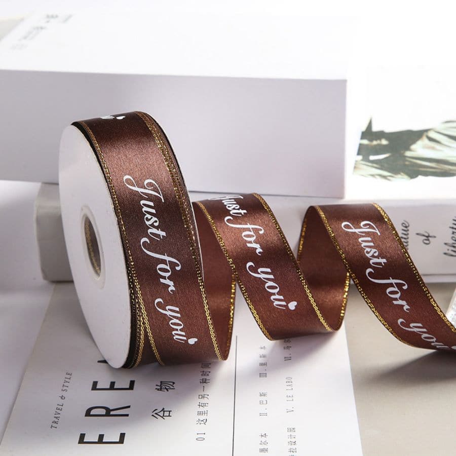 Coffee Color Ribbon, Gift Wrapping Ribbon | SHEIN USA