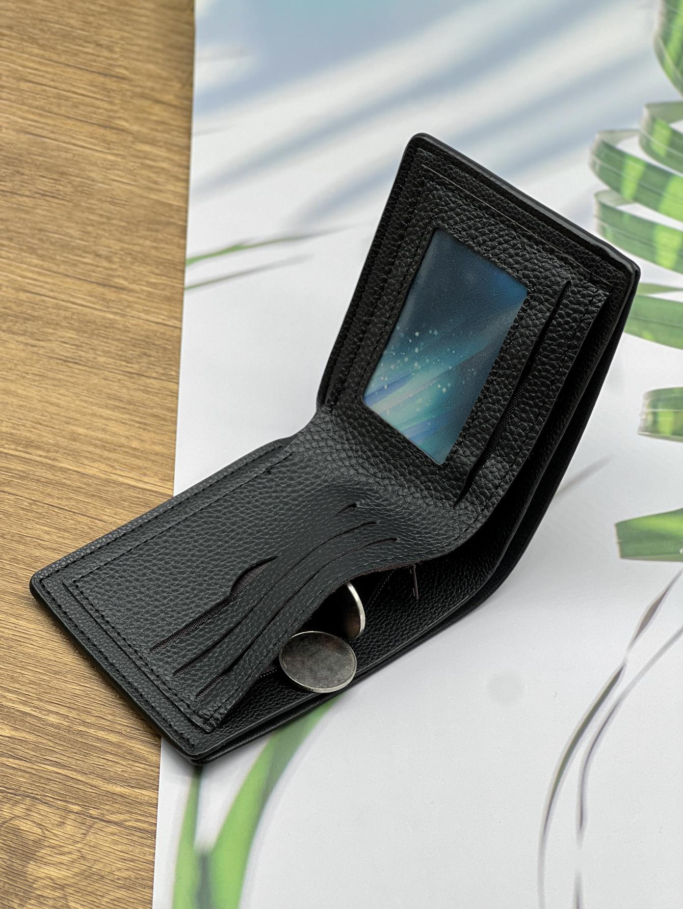 Fashionable Men's Us Dollar Pattern Wallet | SHEIN USA