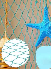 1pc 1M*2M Nature Fish Net Wall Decoration Nautical Fishing Net Decor ...