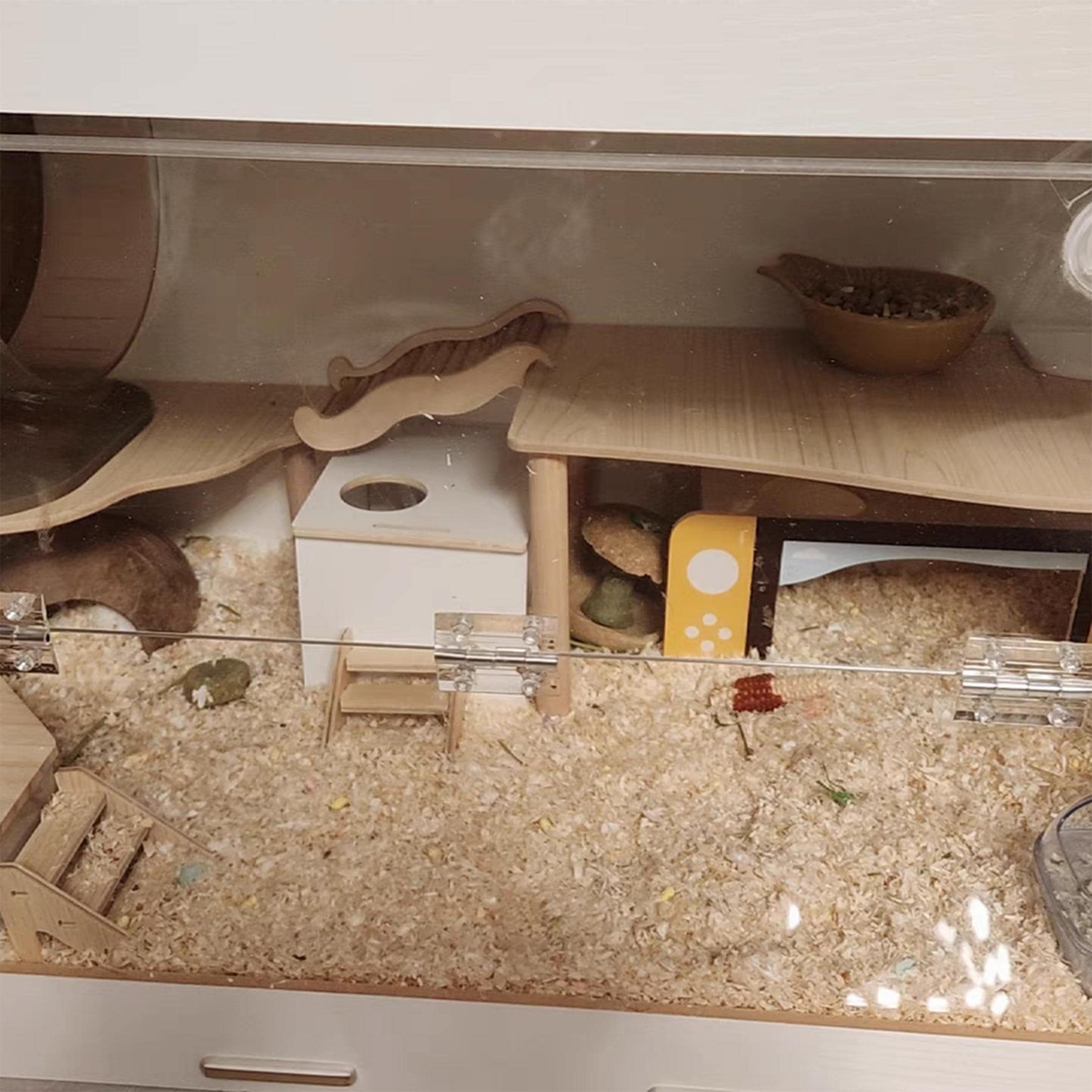 1pc Hamster Wave L-shaped Multi-functional Scenery Platform | SHEIN UK