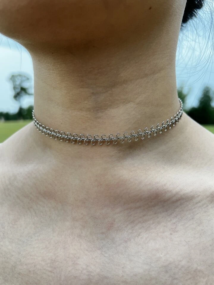 Silver Chain Choker | ppgbbe.intranet.biologia.ufrj.br
