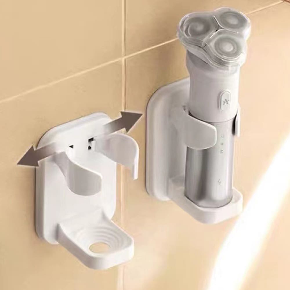 Razor Holder Wall Mount, Electric Shaver Storage Rack, Self-adhesive ...