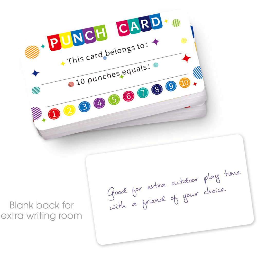 50pcs Reward Card For Students, Incentive Card For Customers, Loyalty ...